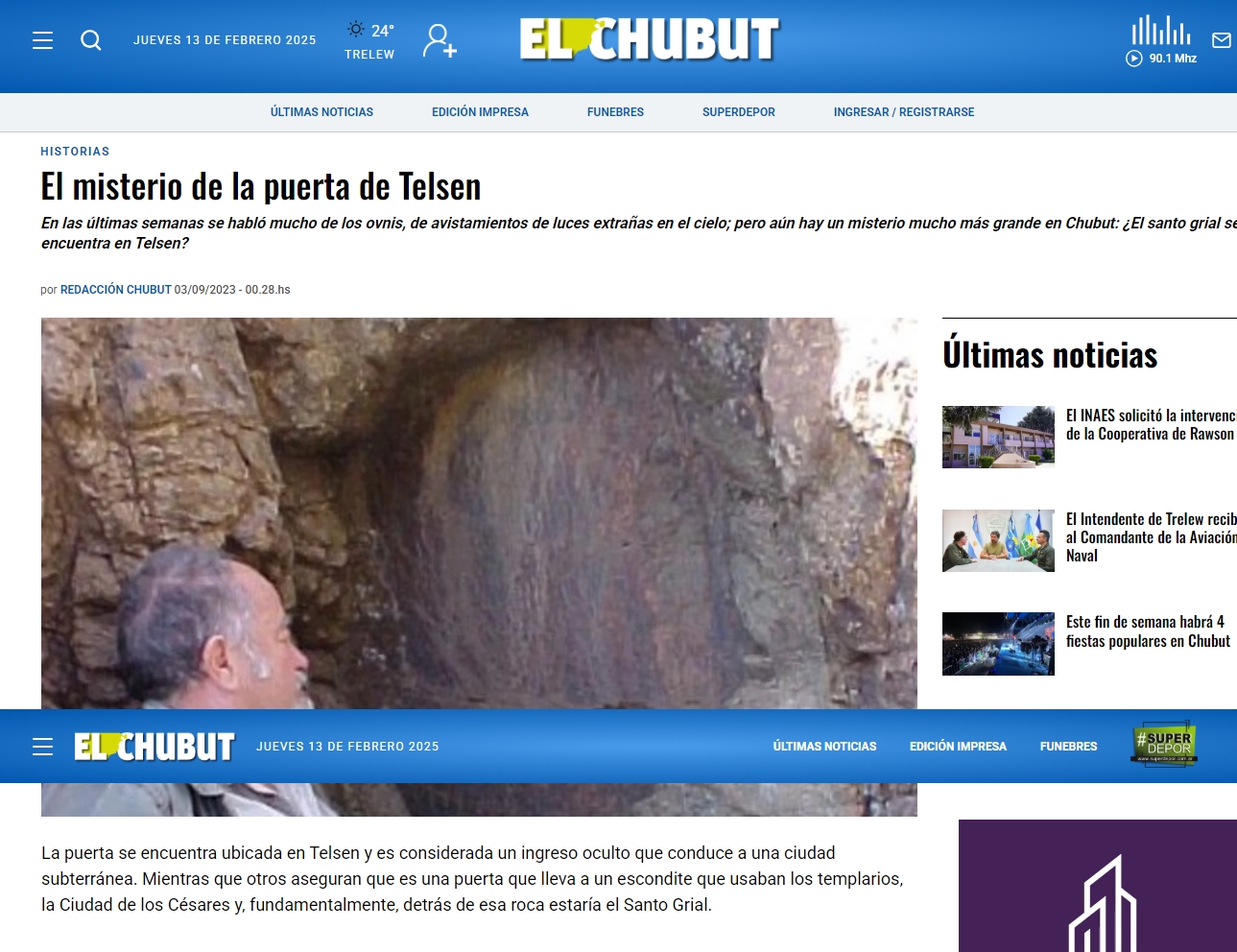 Los templarios y la puerta de Telsen – BRUNO SABELLA